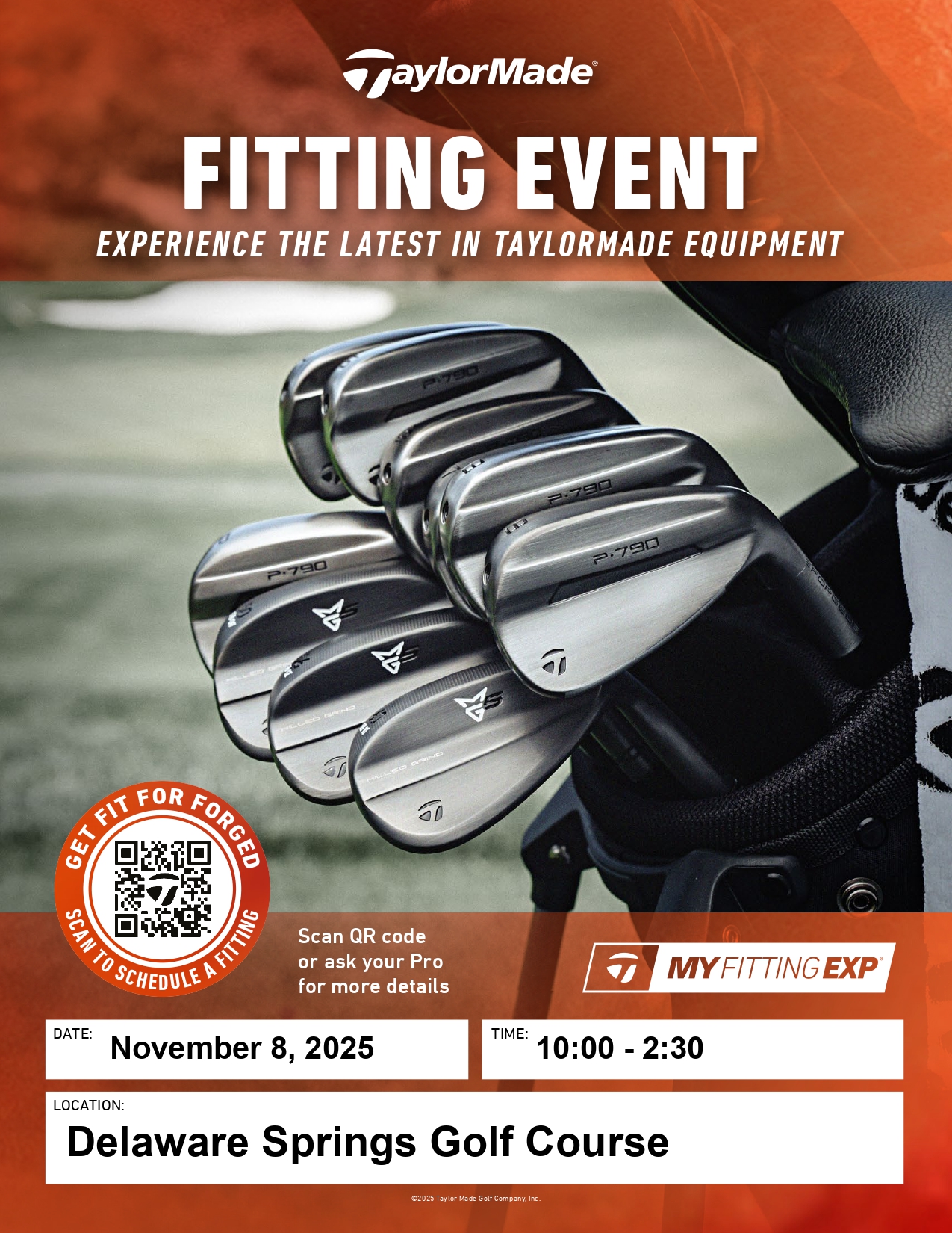 Fitting/Demo Days - Delaware Springs Golf Course